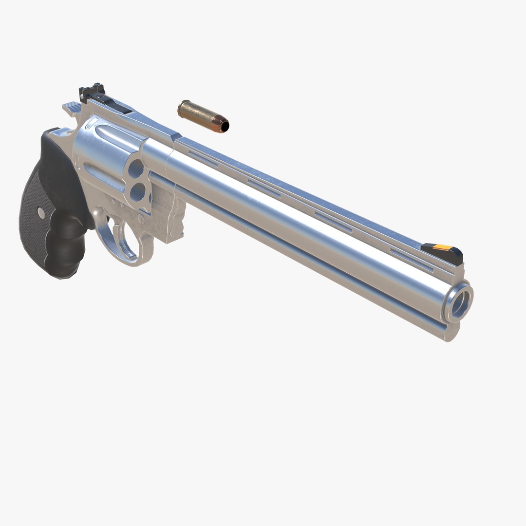 Colt Anaconda Revolver Low-poly 3D - TurboSquid 1800221