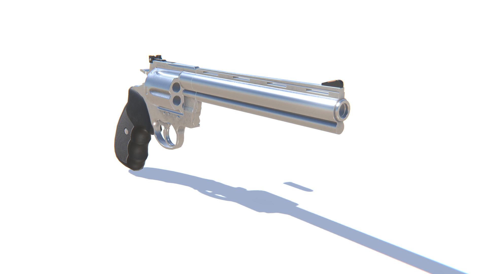 Colt Anaconda Revolver Low-poly 3D - TurboSquid 1800221