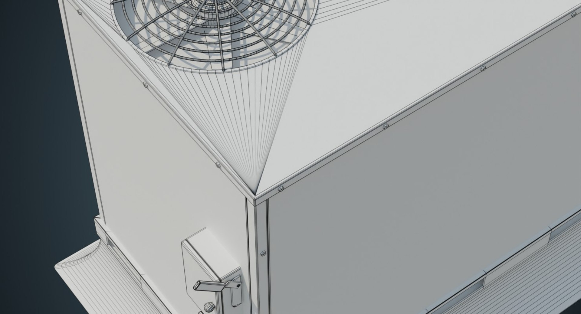 3D Rooftop Ac Unit 2b Model - TurboSquid 1610284