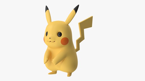 modelo 3d Personaje Pikachu aparejado - TurboSquid 2080807