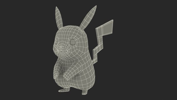 modelo 3d Personaje Pikachu aparejado - TurboSquid 2080807