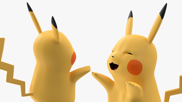 modelo 3d Personaje Pikachu aparejado - TurboSquid 2080807