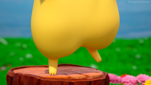 ピカチュウのキャラクター装備3Dモデル - TurboSquid 2080807