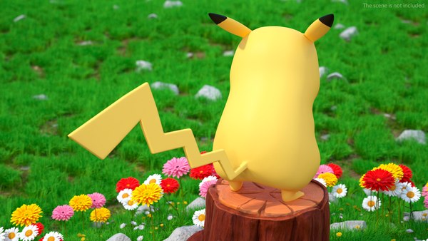 피카츄 캐릭터 조작 3D 모델 - TurboSquid 2080807