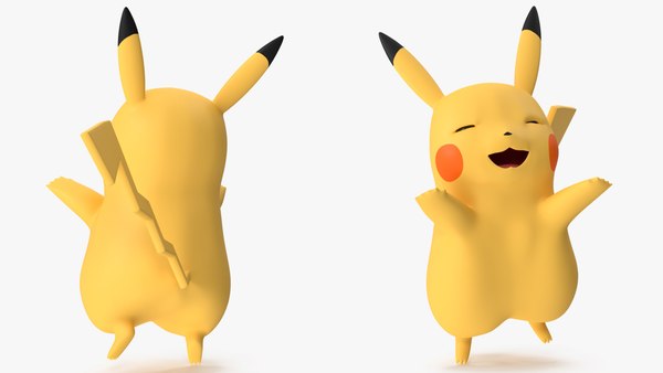 modelo 3d Personaje Pikachu aparejado - TurboSquid 2080807