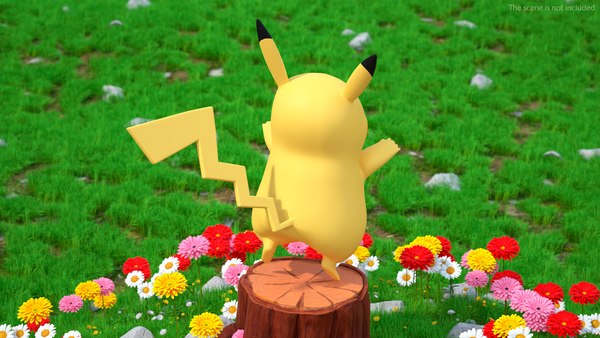 피카츄 캐릭터 조작 3D 모델 - TurboSquid 2080807