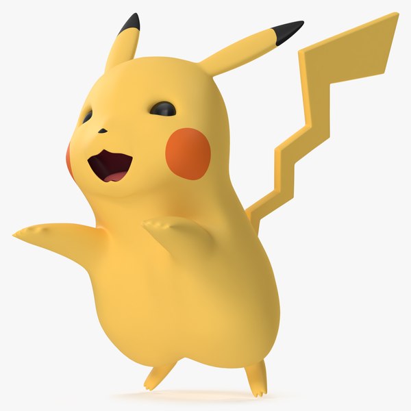modelo 3d Personaje Pikachu aparejado - TurboSquid 2080807