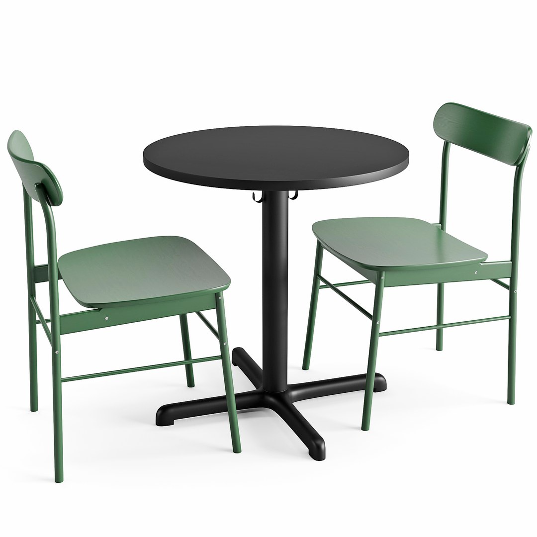 3D Model Table Chair Stensele Ronninge - TurboSquid 1448286
