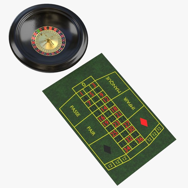 3D toy french roulette - TurboSquid 1346375