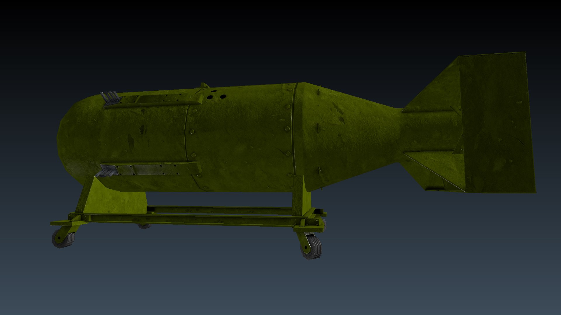 Little Boy Atomic Bomb 3d 3ds