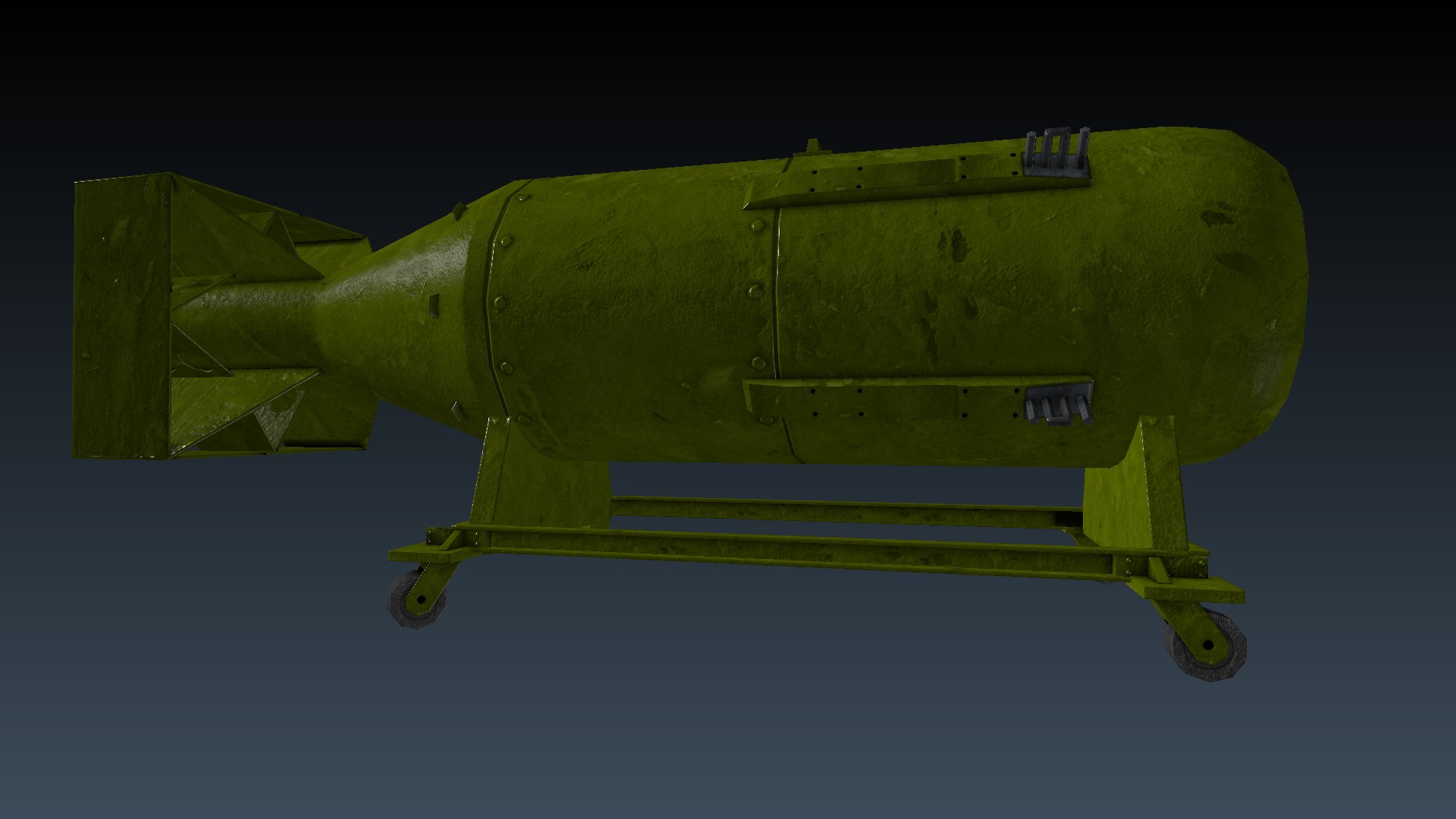 Little Boy Atomic Bomb 3d 3ds