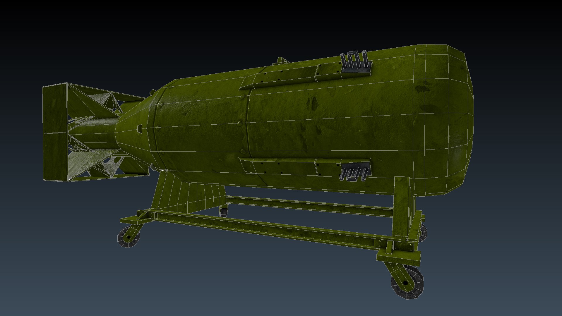 Little Boy Atomic Bomb 3d 3ds