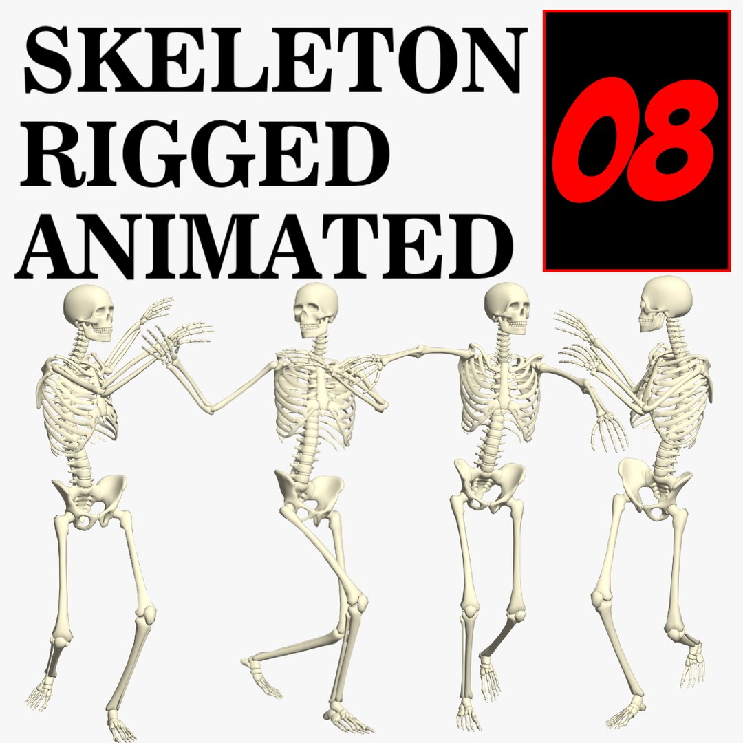 3D Skeleton Casting Spell Model - TurboSquid 1890974