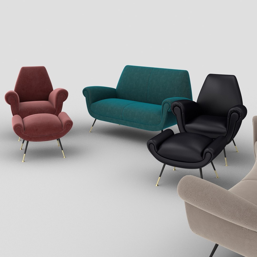 Minotti Albert Sofa 3D Model - TurboSquid 1318430