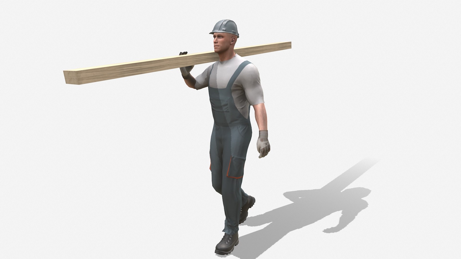 Workman Idle Animation 01 3D - TurboSquid 1826580