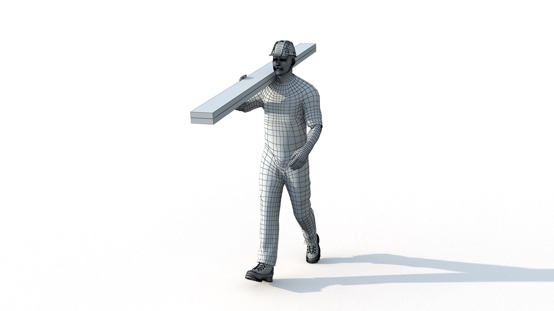 Workman Idle Animation 01 3D - TurboSquid 1826580
