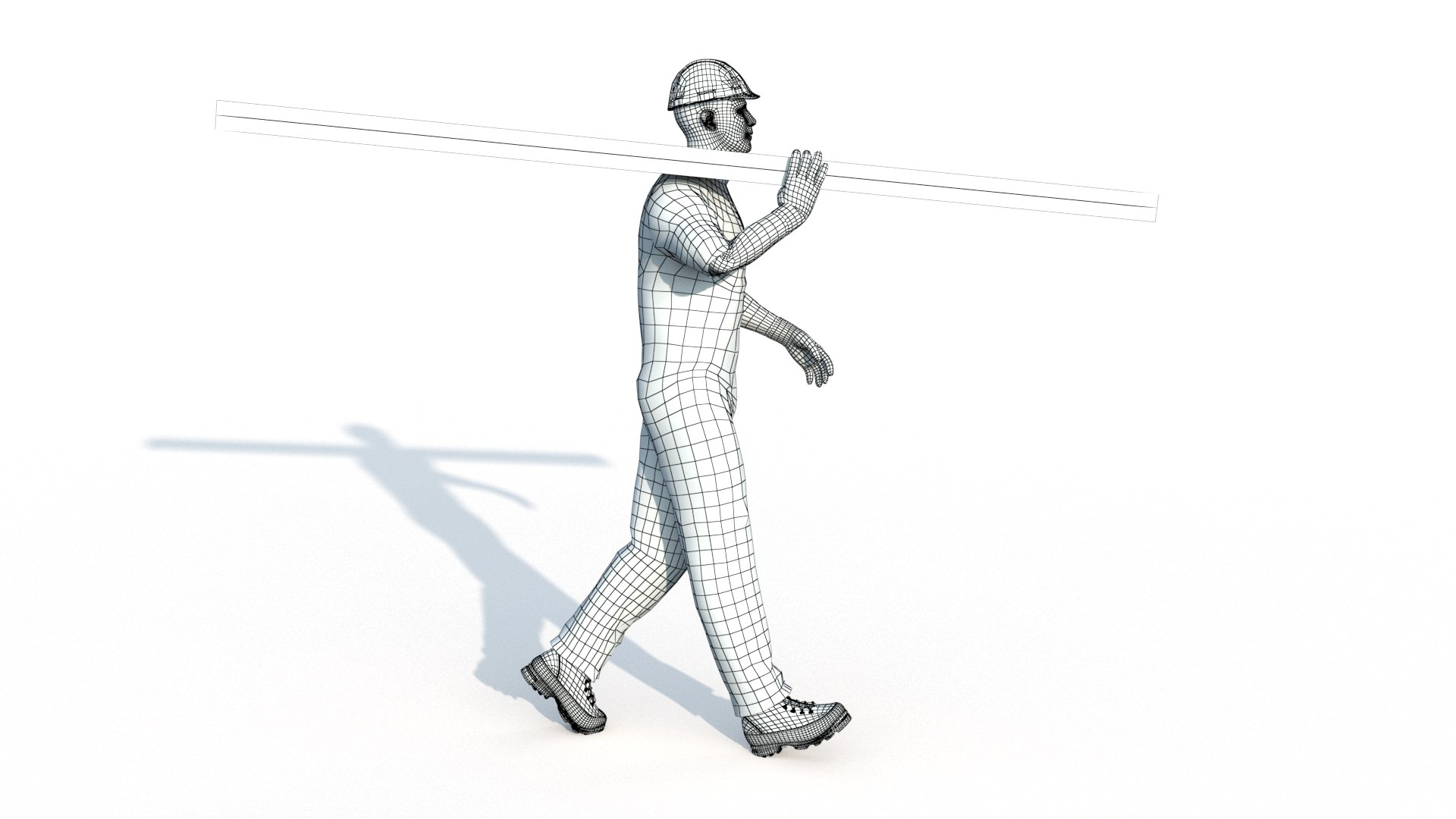 Workman Idle Animation 01 3D - TurboSquid 1826580