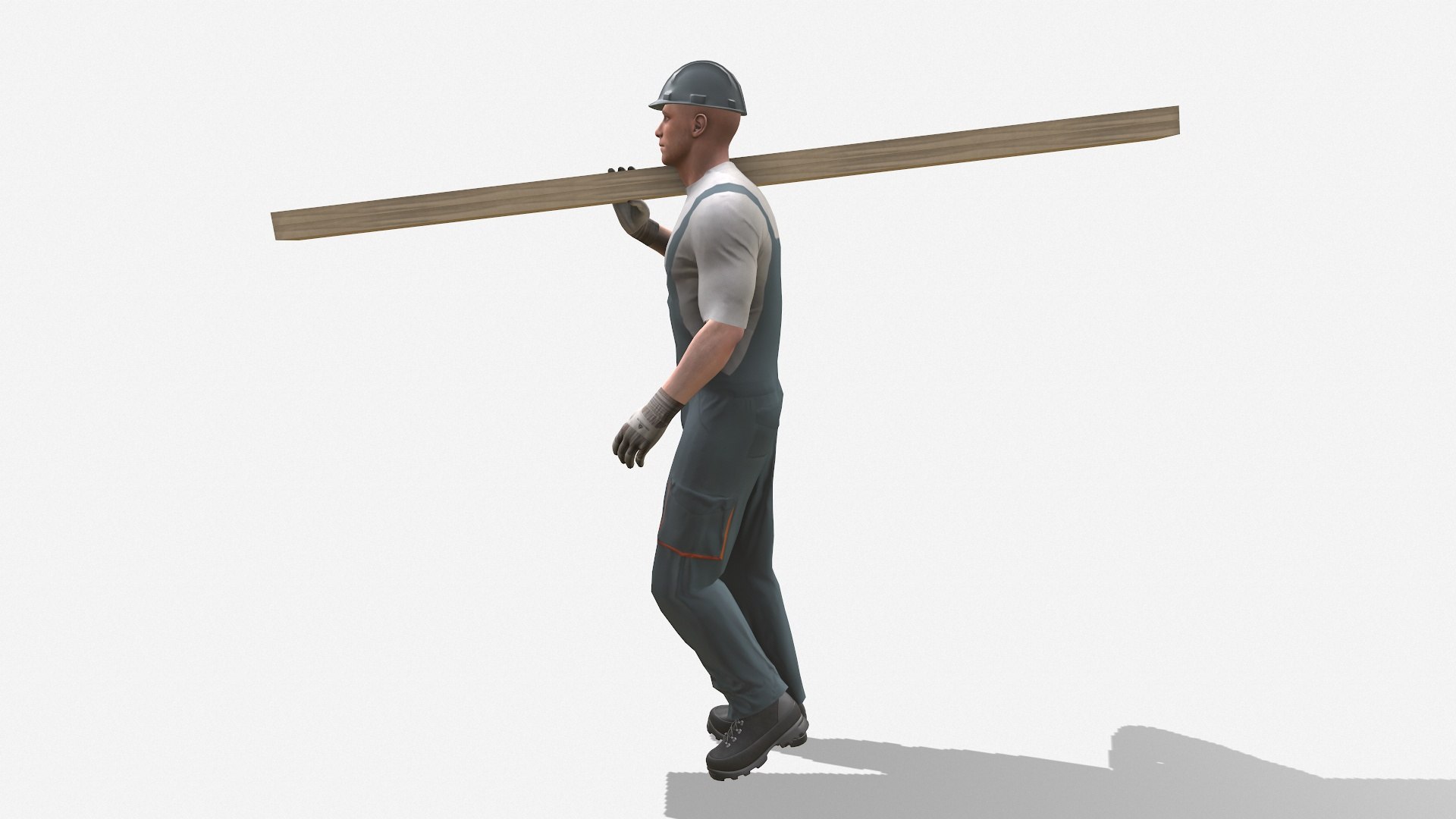 Workman Idle Animation 01 3D - TurboSquid 1826580