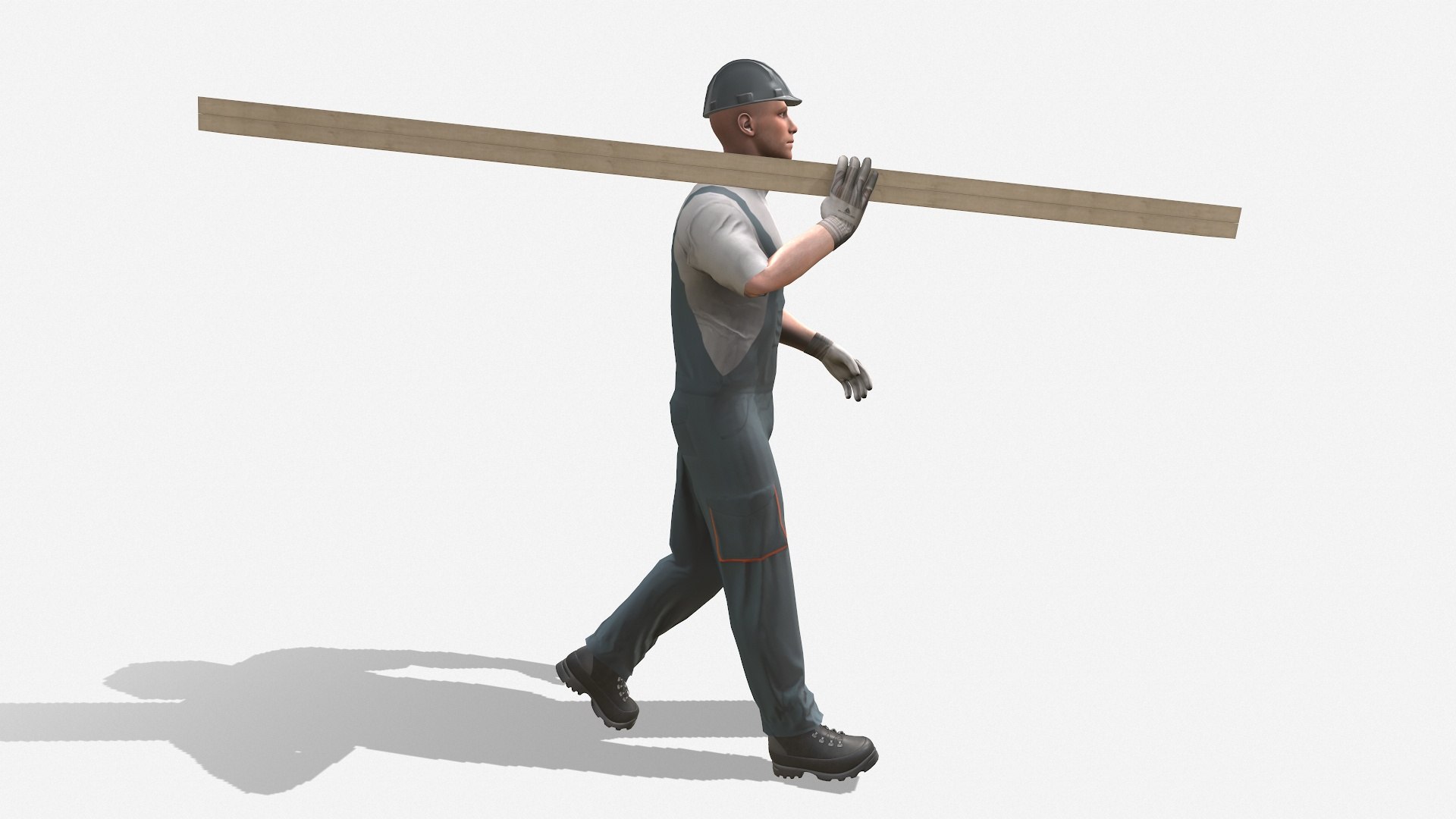Workman Idle Animation 01 3D - TurboSquid 1826580