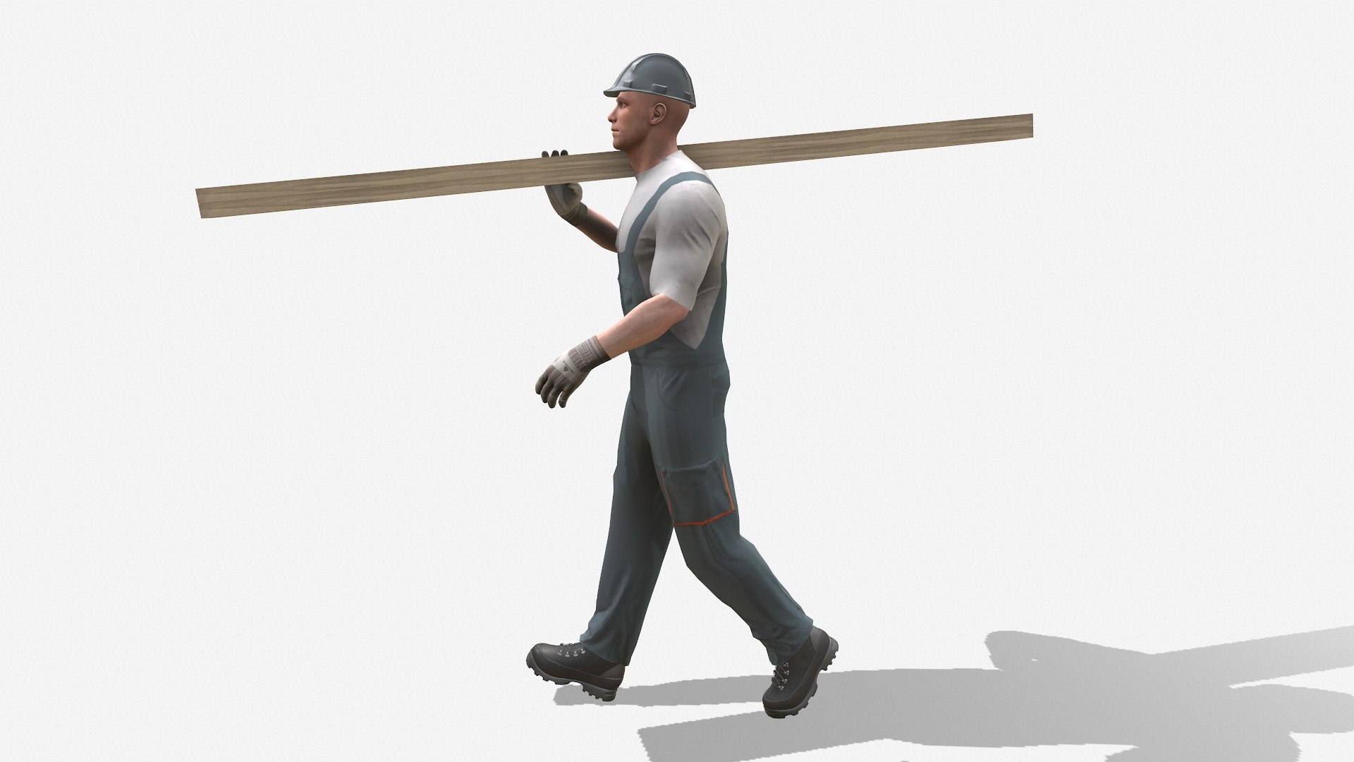 Workman Idle Animation 01 3D - TurboSquid 1826580