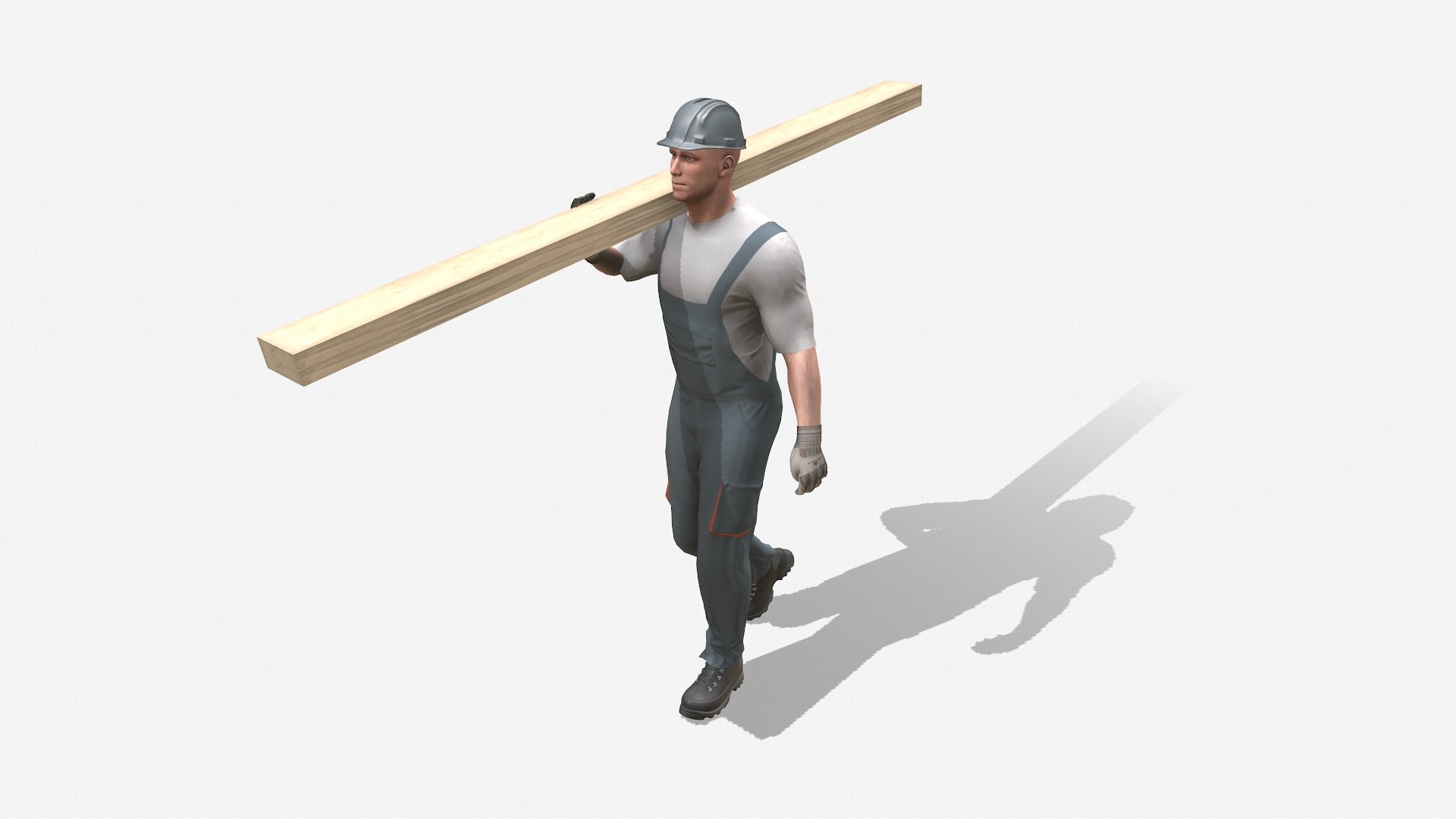 Workman Idle Animation 01 3D - TurboSquid 1826580
