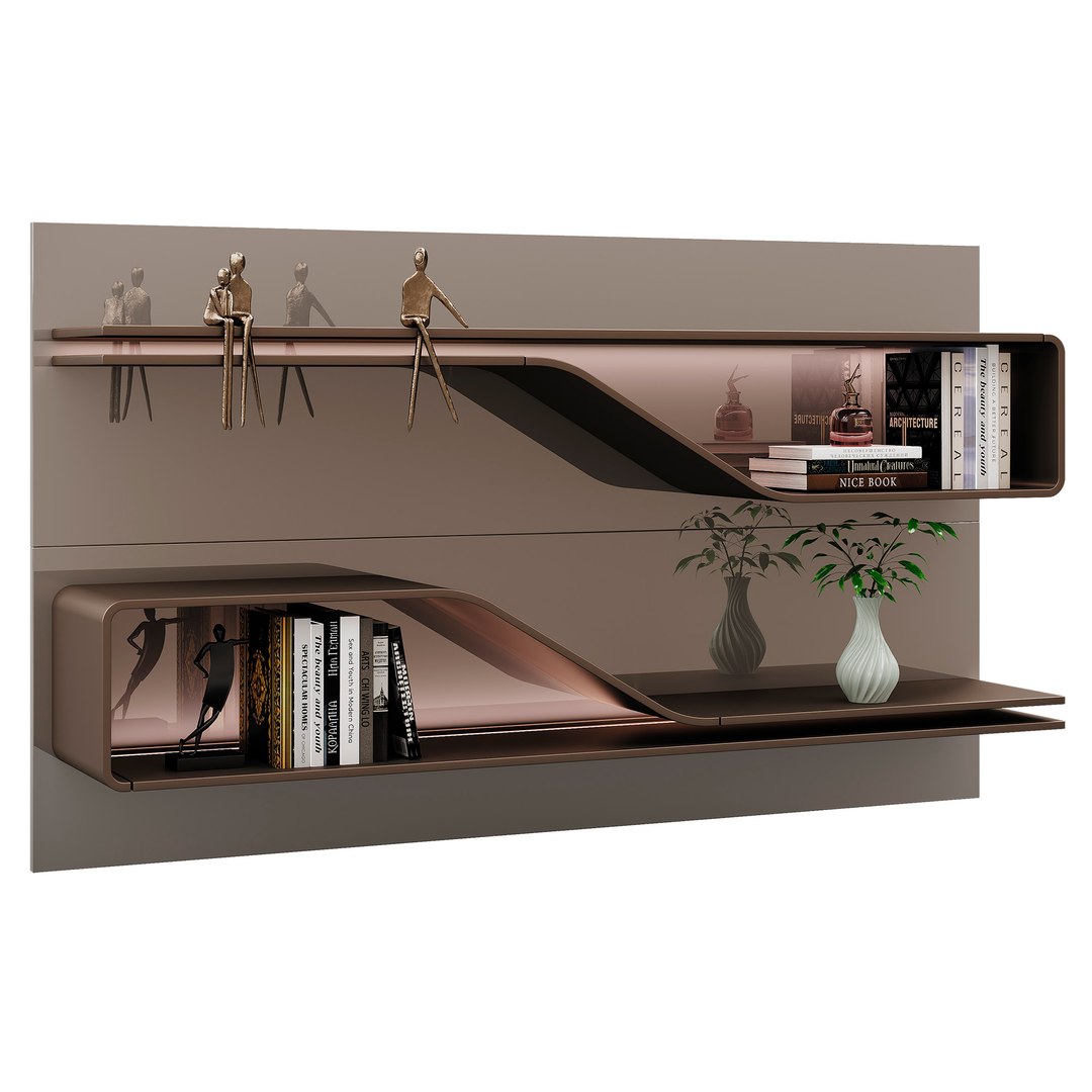 SEGNO BOOKSHELF Reflex Angelo 3D Model - TurboSquid 2289545