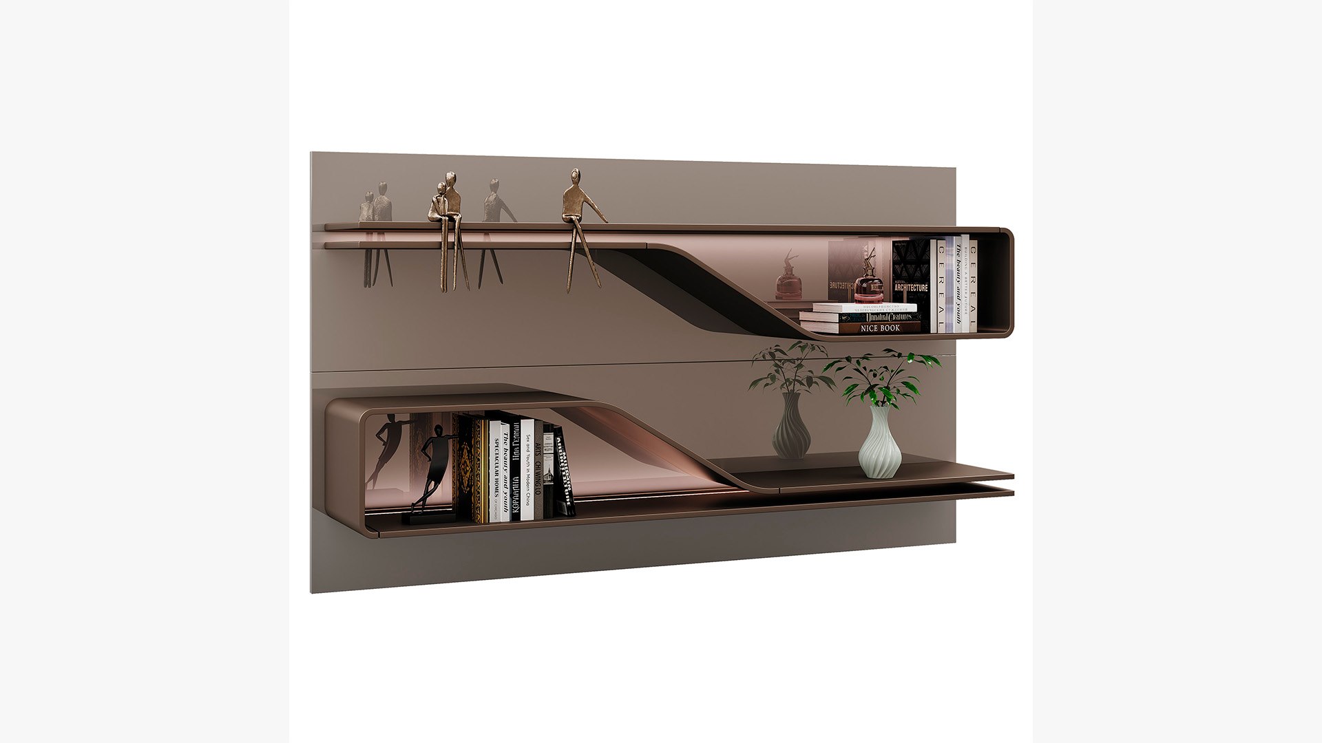 SEGNO BOOKSHELF Reflex Angelo 3D Model - TurboSquid 2289545