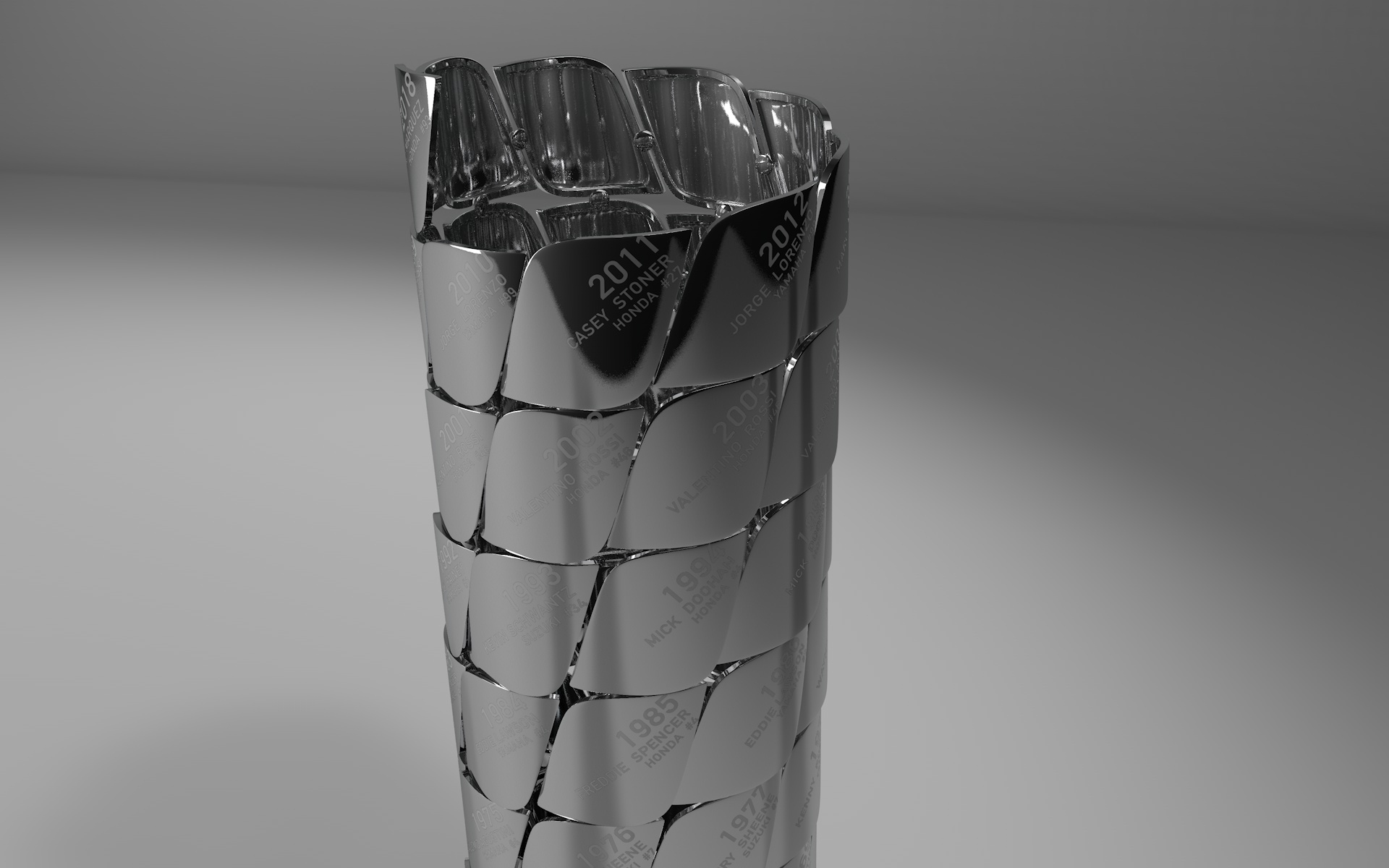 Motogp champions tower l246 3D model - TurboSquid 1434127