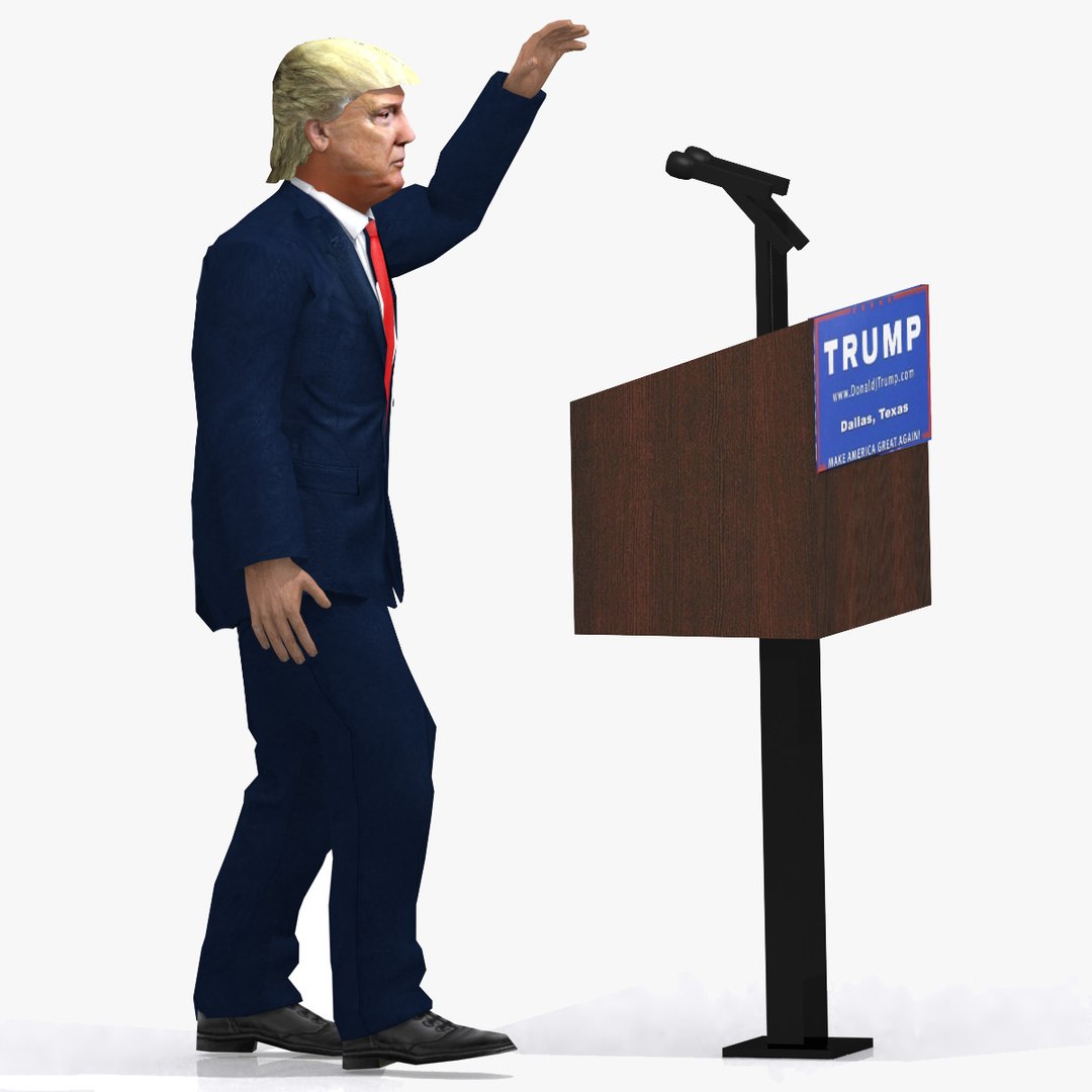 3d Model Donald Trump