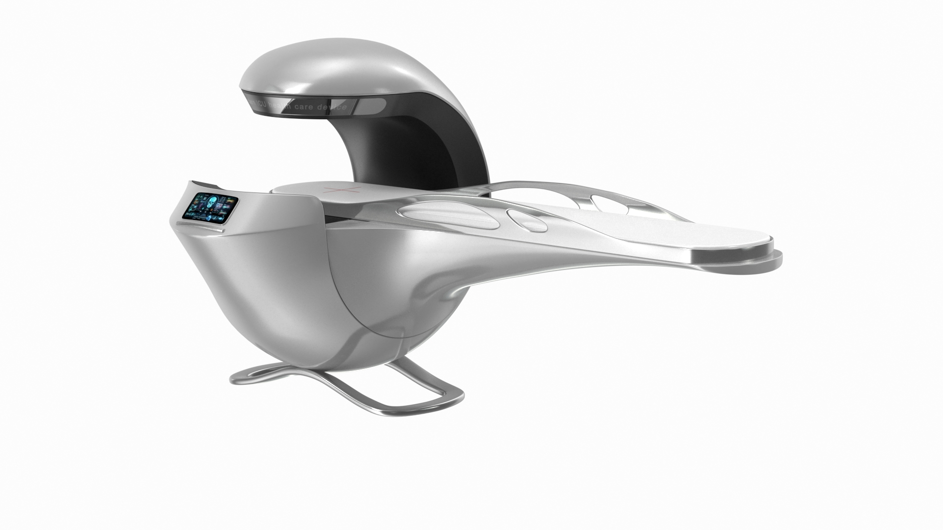 3D Futuristic ICU Health Care Device White - TurboSquid 2174370