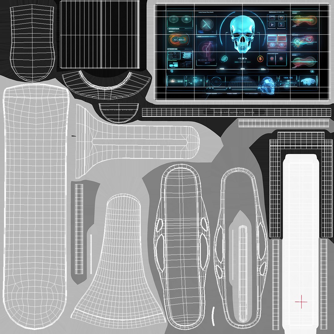 3D Futuristic ICU Health Care Device White - TurboSquid 2174370