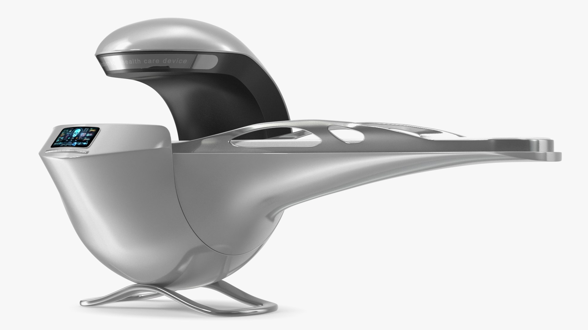 3D Futuristic ICU Health Care Device White - TurboSquid 2174370