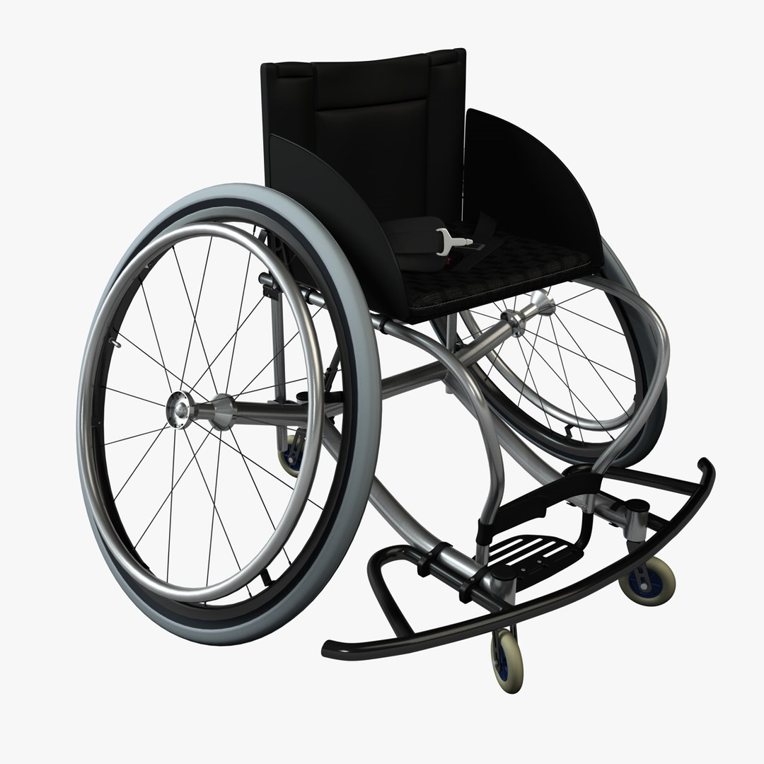 Wheelchair 3d C4d