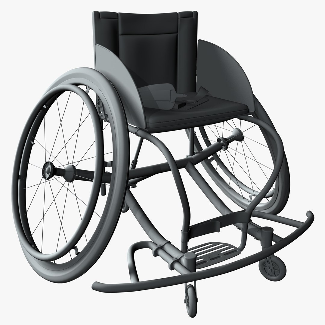 Wheelchair 3d C4d