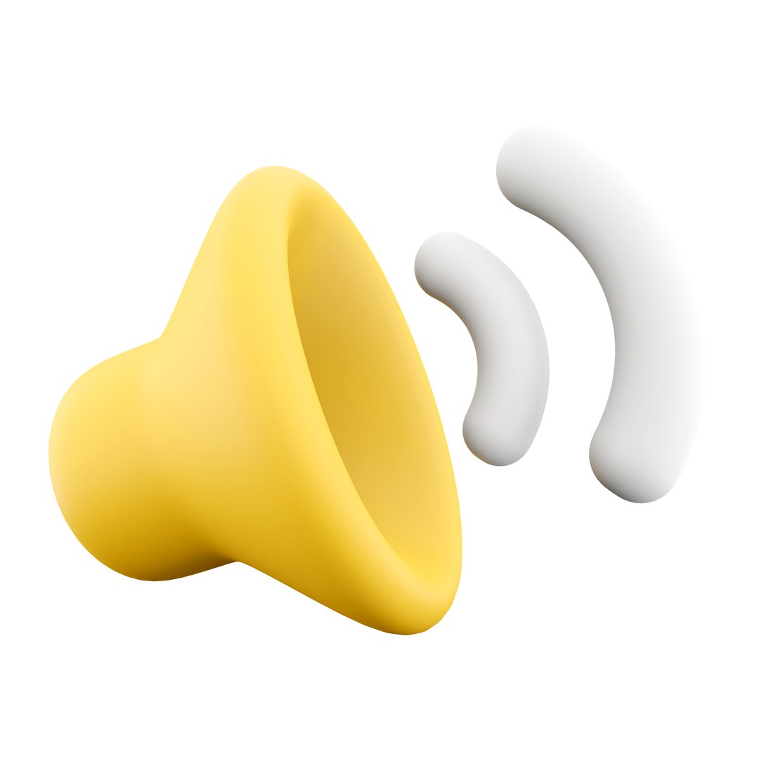 3D Sound Icon - TurboSquid 2074086