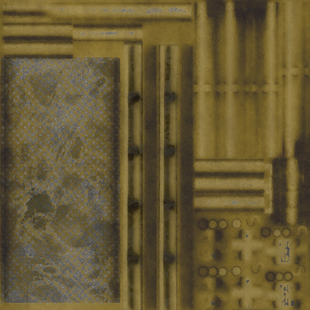 Industrial Platform 3d Model