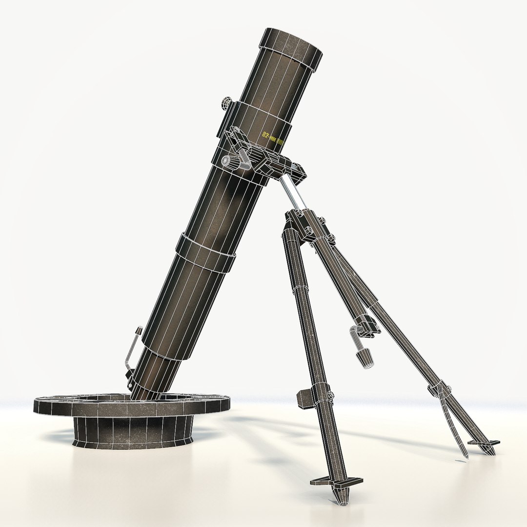 3d Model Mortar 2b25