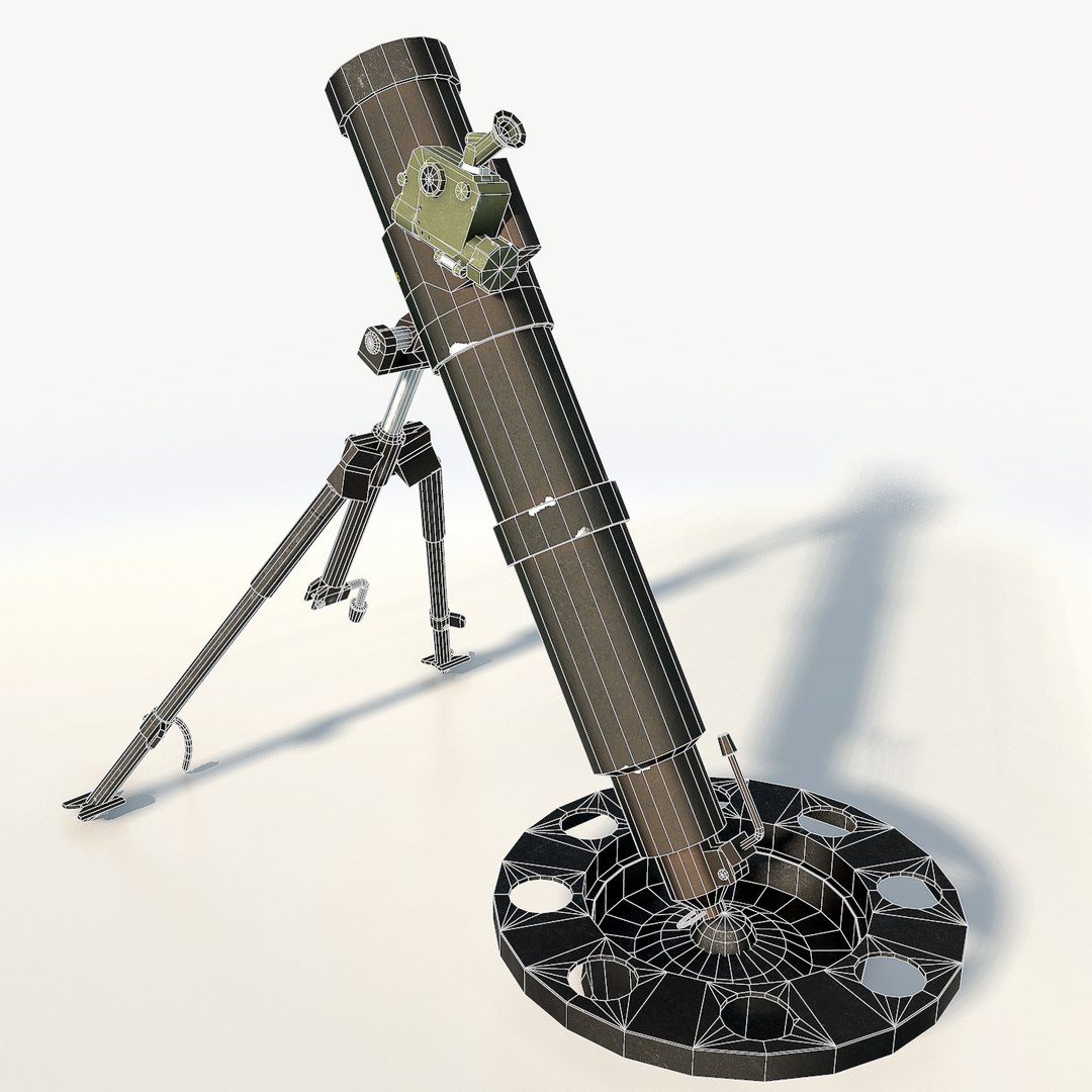 3d Model Mortar 2b25