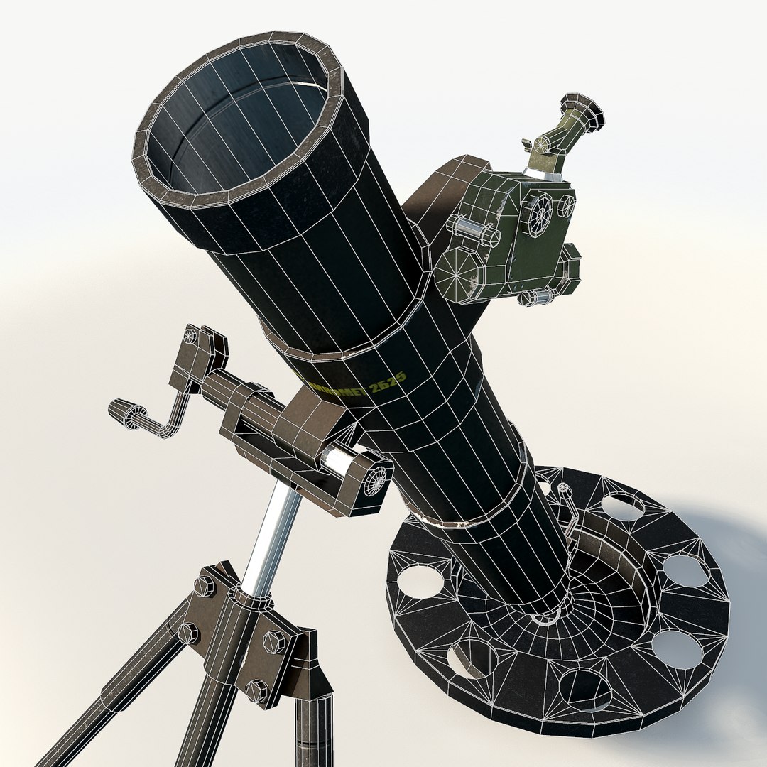 3d Model Mortar 2b25
