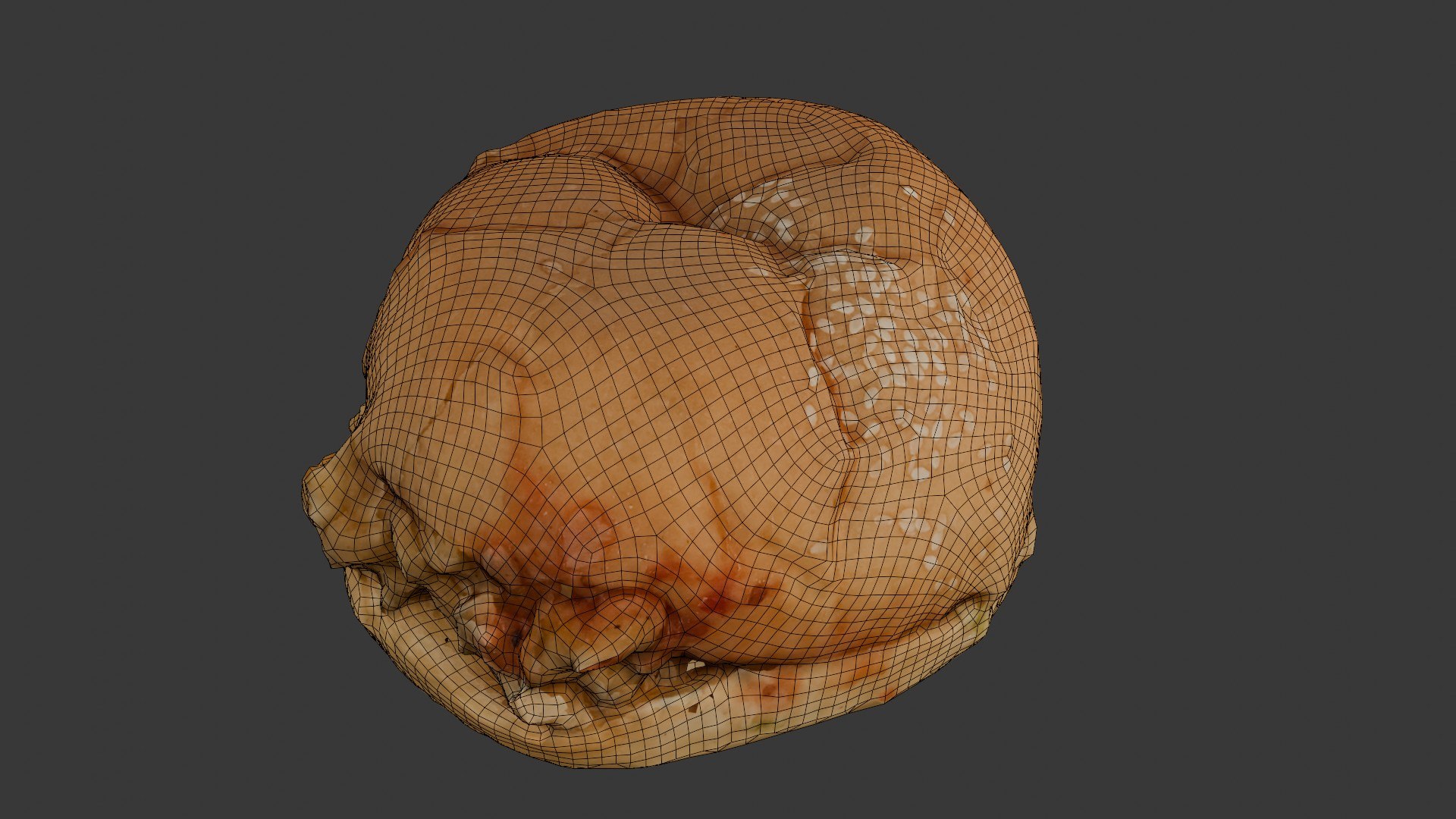 3D Model Realistic Stuffed Bun 3D Scan - TurboSquid 2408766