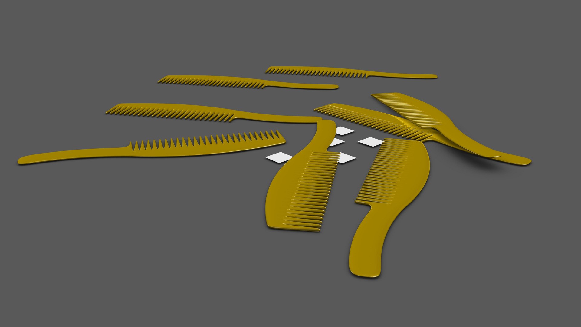 Hair Comb Model - TurboSquid 1803260