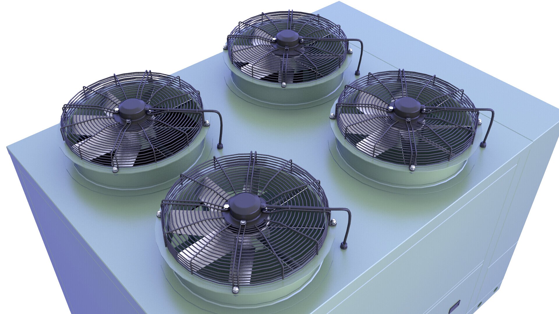 Rooftop Chiller MP 13 3D Model - TurboSquid 2098375