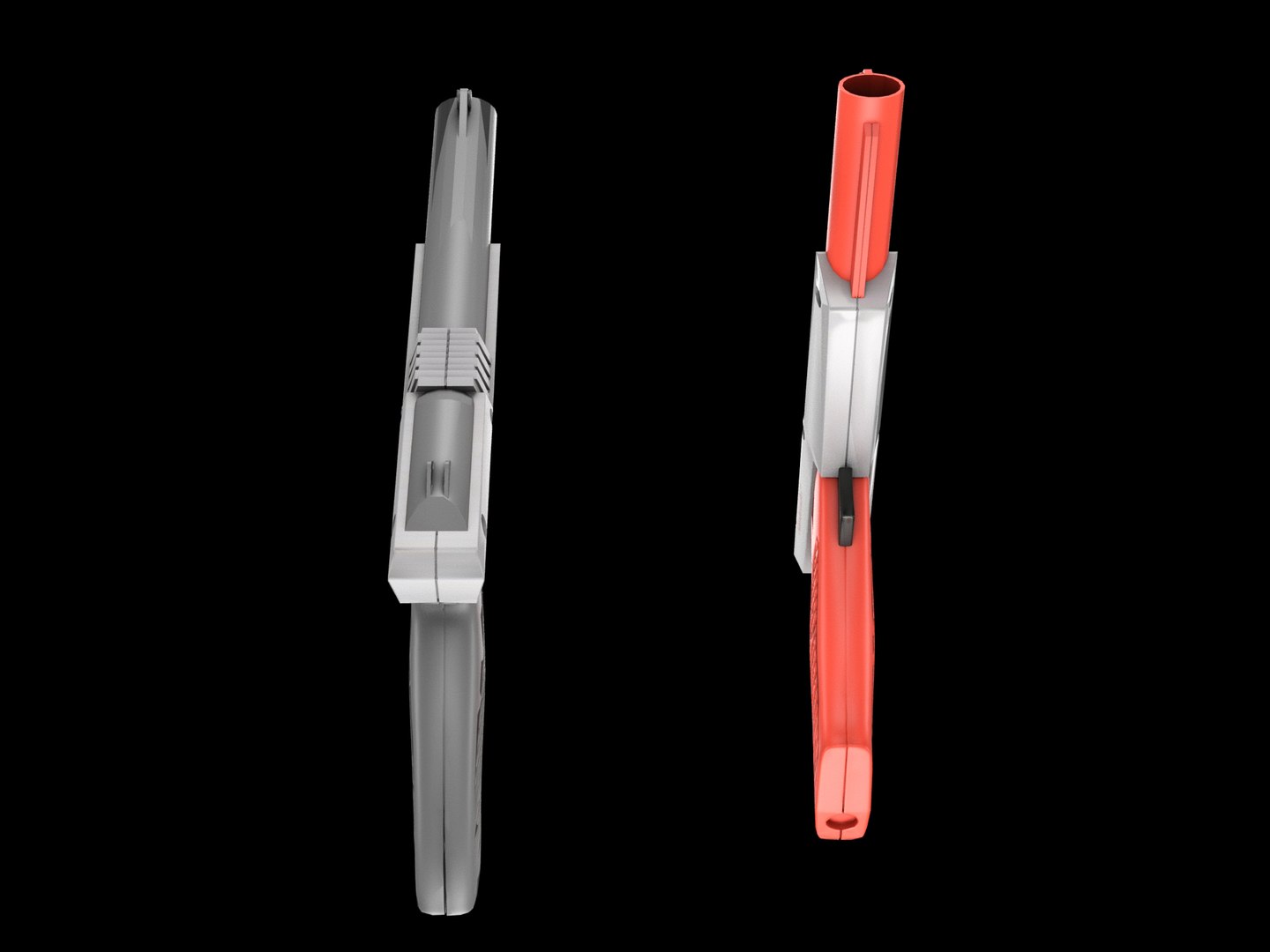 NES Zapper Lowpoly 3D Model - TurboSquid 1928979