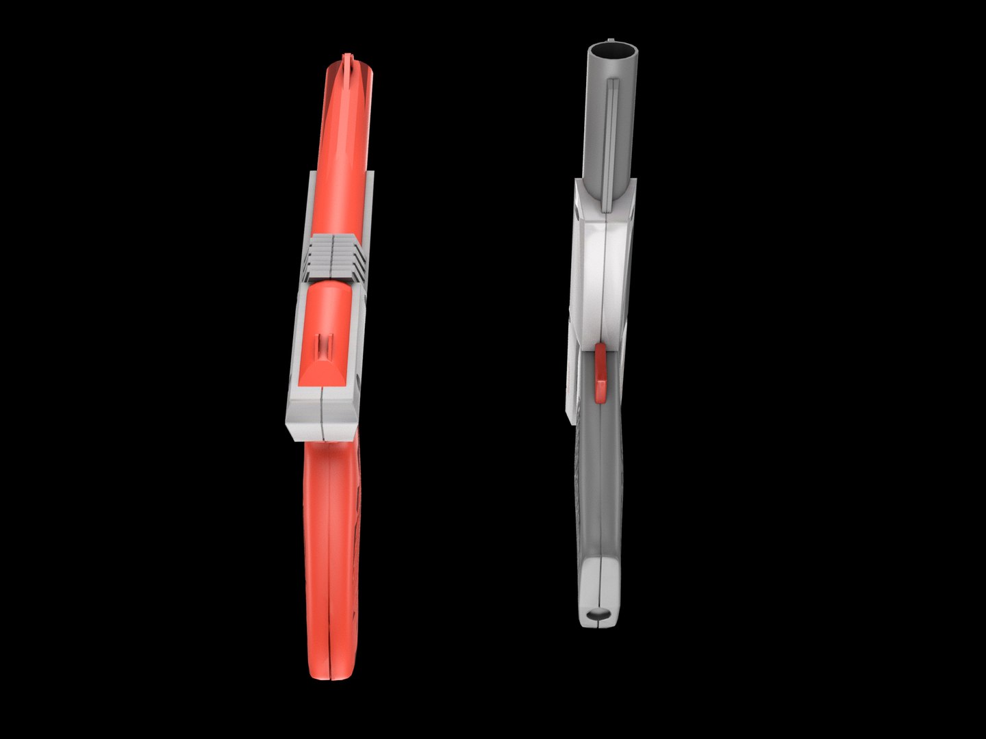 NES Zapper Lowpoly 3D Model - TurboSquid 1928979