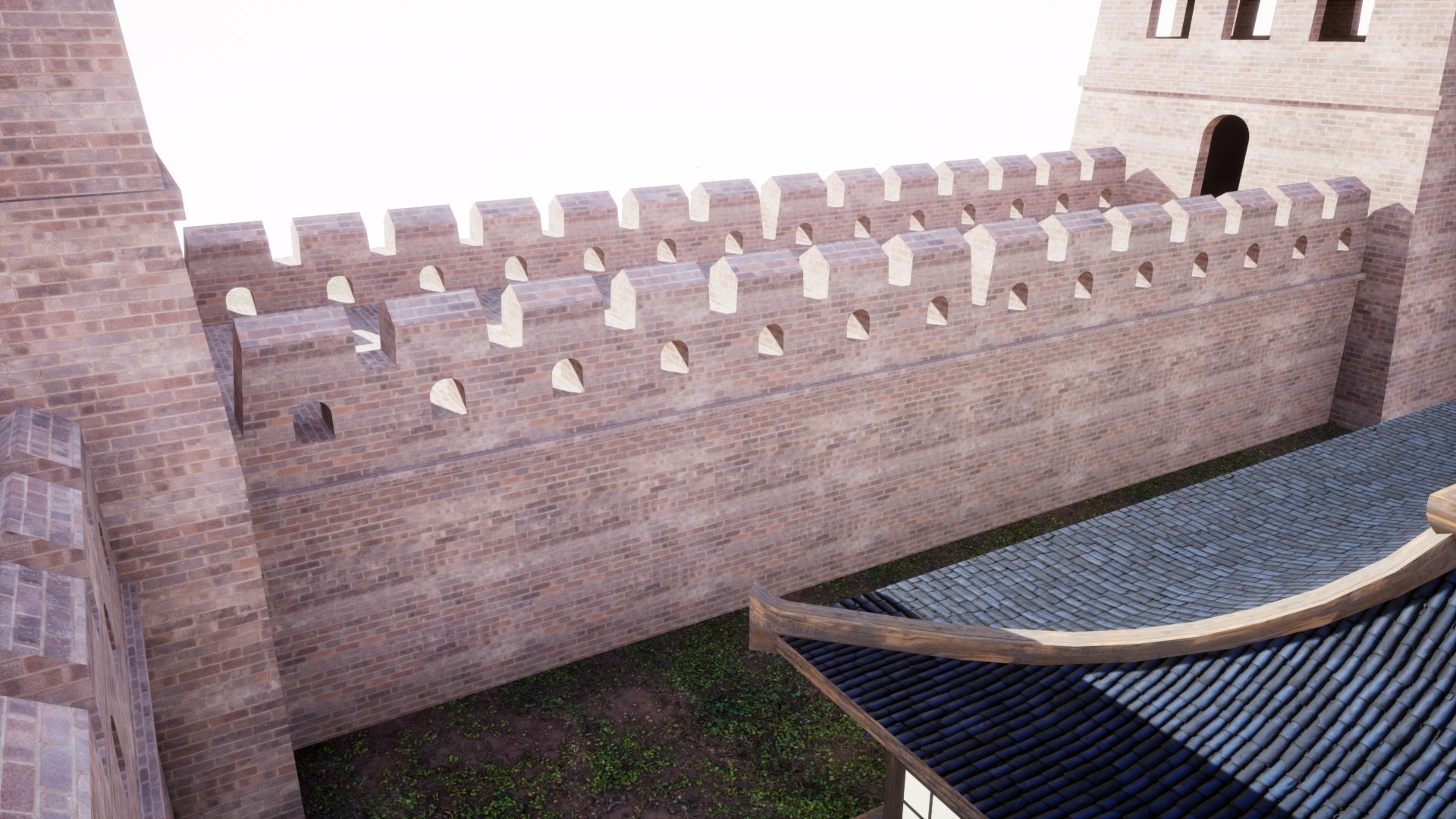 Asian Medieval Buildings 3D - TurboSquid 2333249
