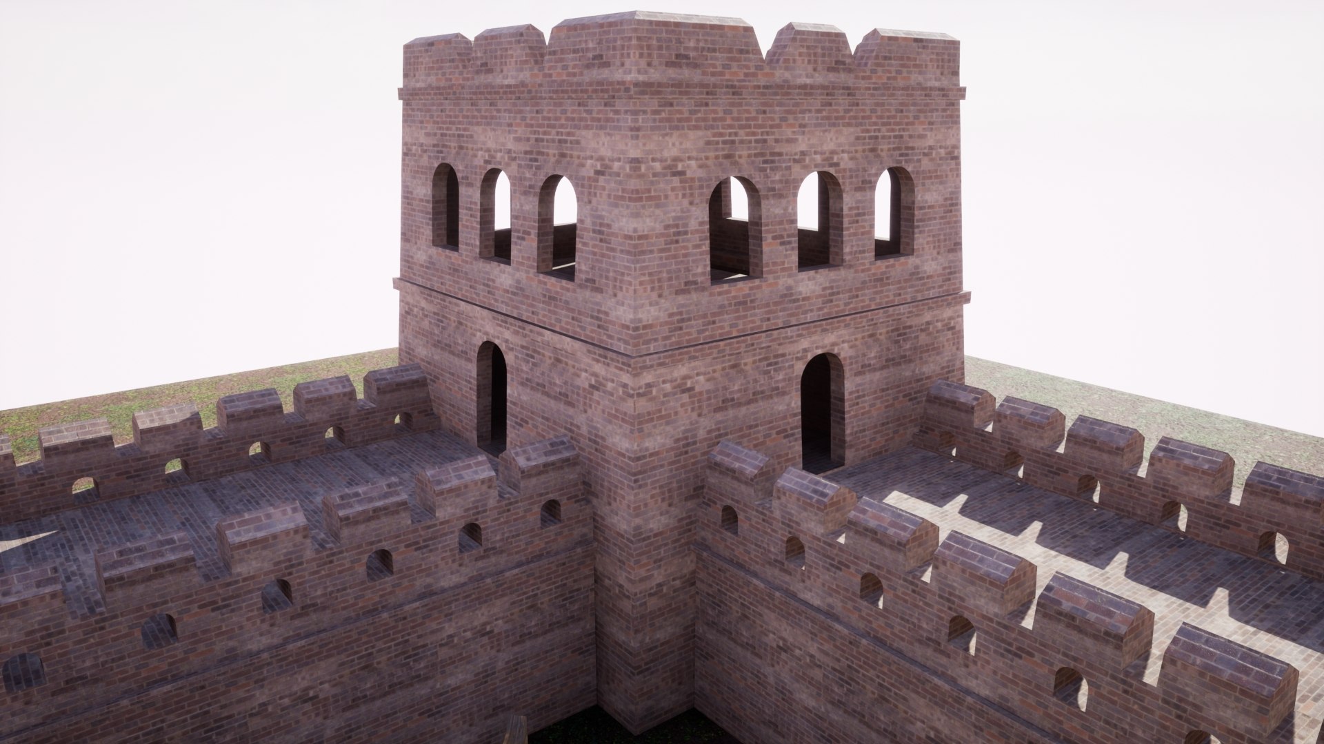Asian Medieval Buildings 3D - TurboSquid 2333249