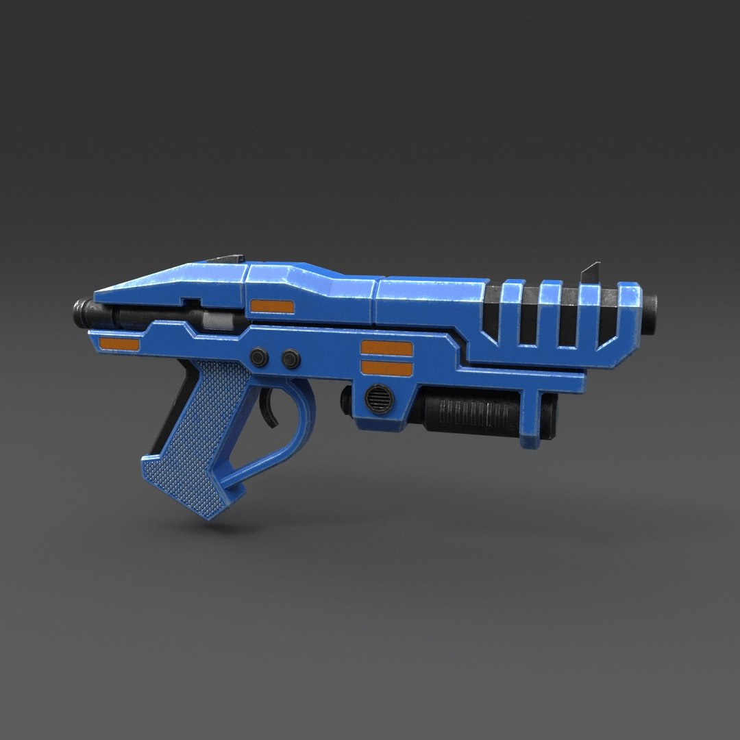 3D Gun Pbr Details Model - TurboSquid 1297418