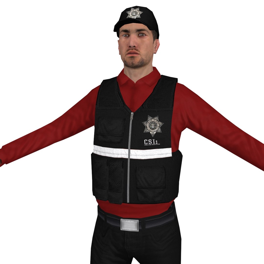 csi agent 3d model