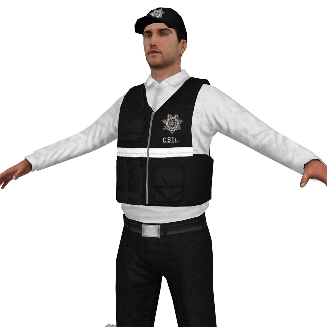 csi agent 3d model