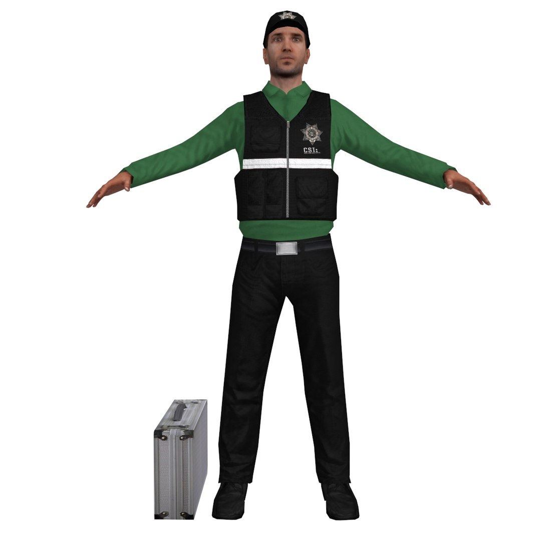 csi agent 3d model